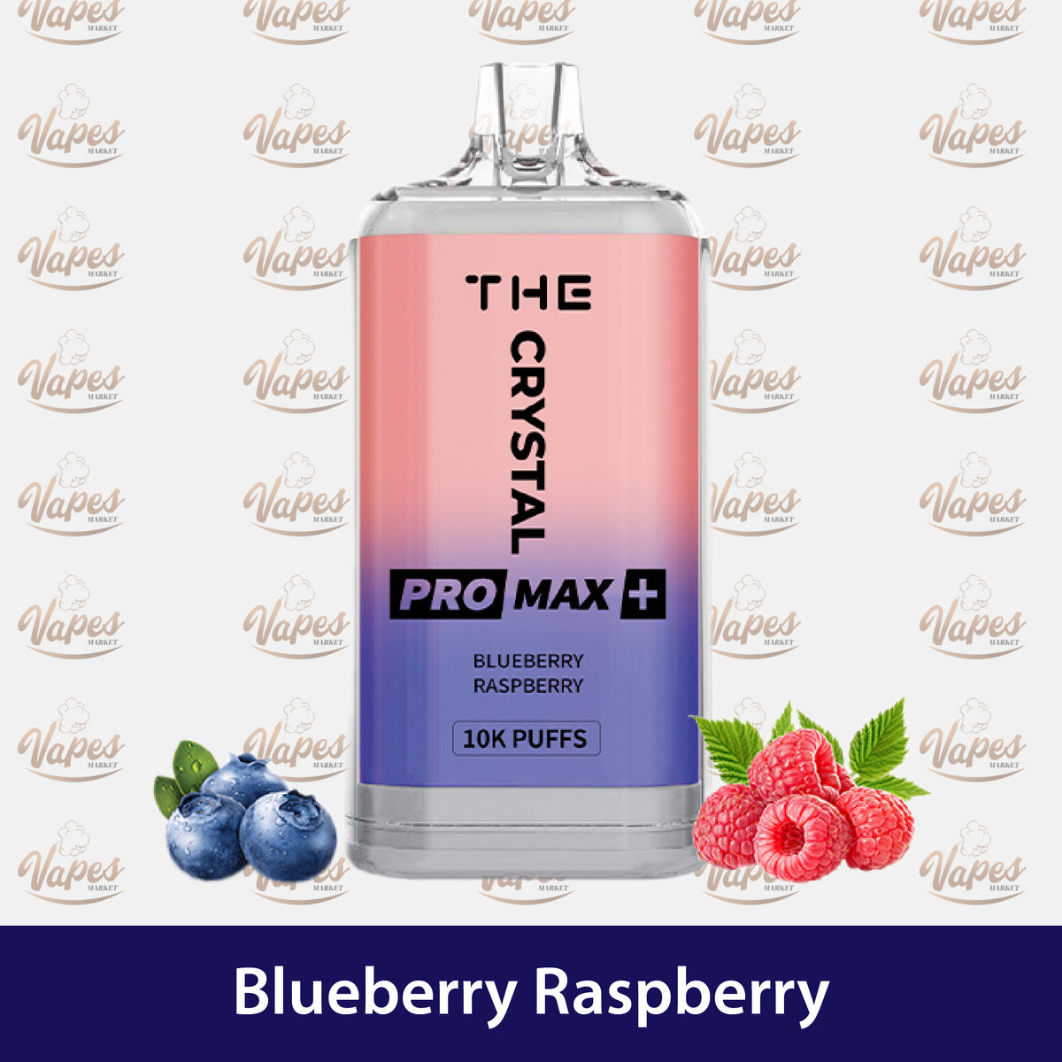 Crystal Pro Max 10k Blueberry Raspberry | £9.99 Only