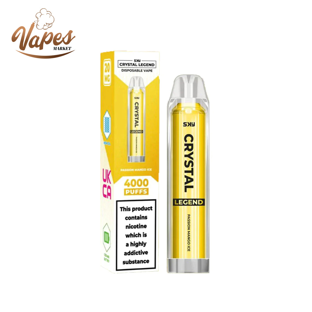 Crystal Bar 4000 Puffs | 25+ New Flavours